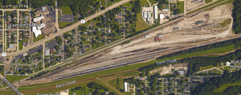 Towns and Nature: East Peoria, IL: TP&W Yard and Roundhouse