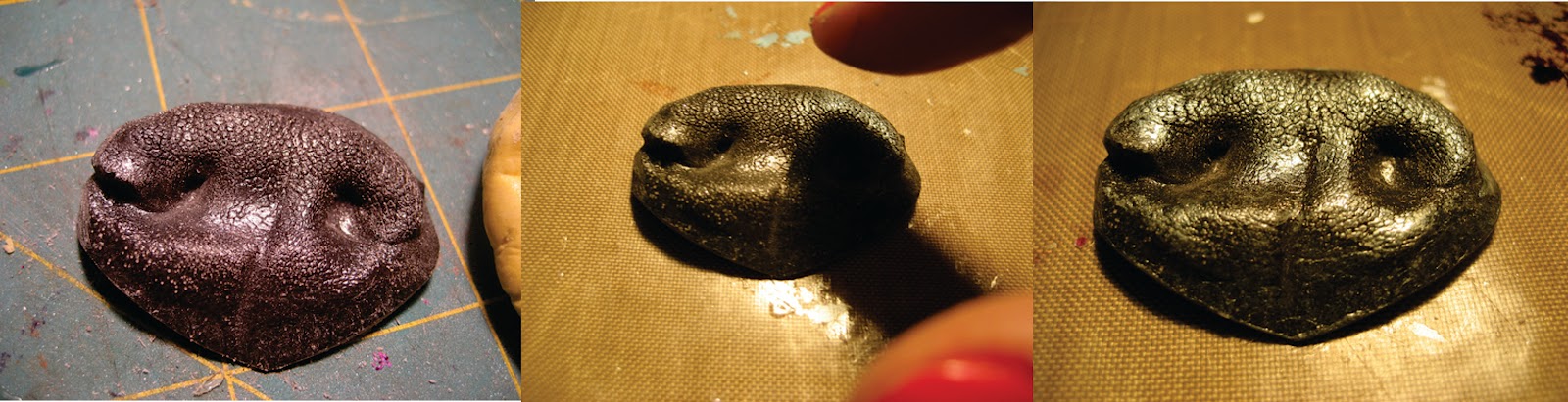 Amazing Dog Nose Print Mold And Resin Pendant Amazing Dog Nose Print Mold And Resin Pendant