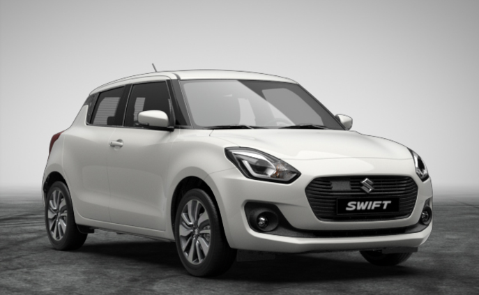 Suzuki Swift 5 (2017 à 2020) - Couleurs et code peinture
