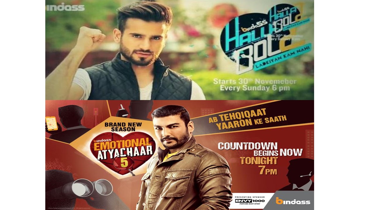 Watch UTV Bindass Hindi Entertainment Channel Live at YuppTV - Hindi TV ...