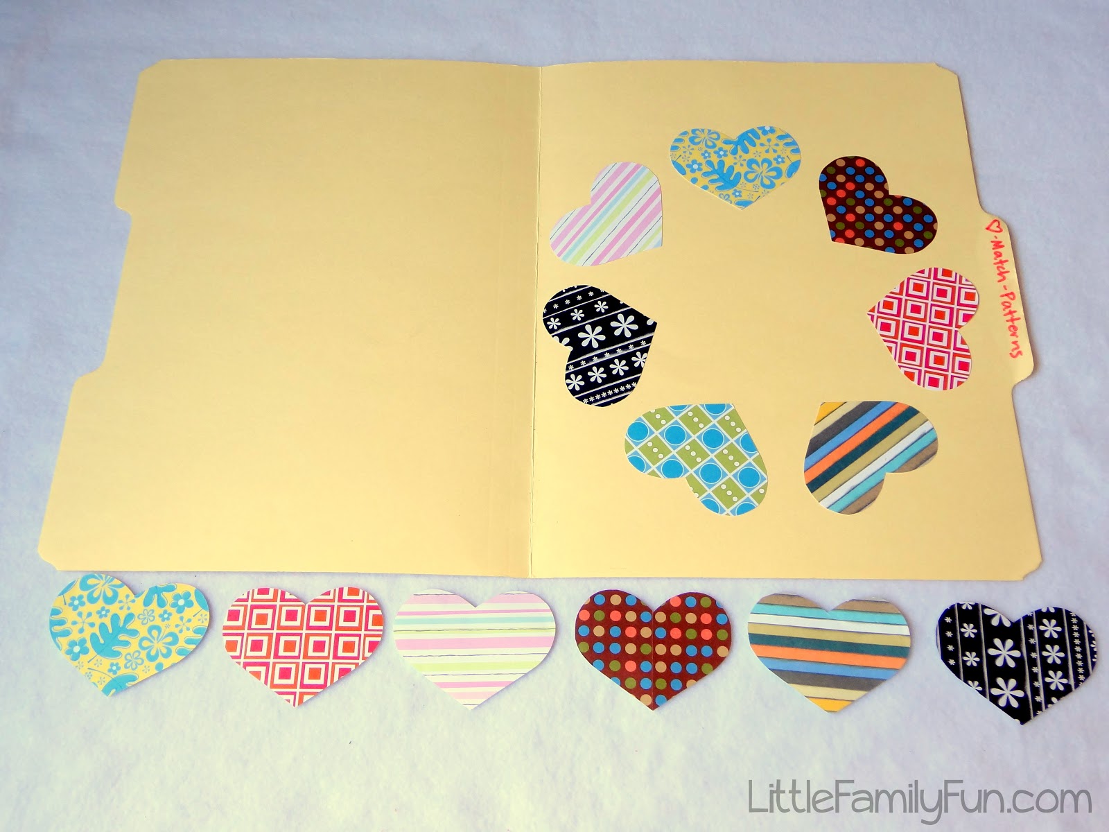 Little Family Fun: File-Folder Games: Scrapbook Paper