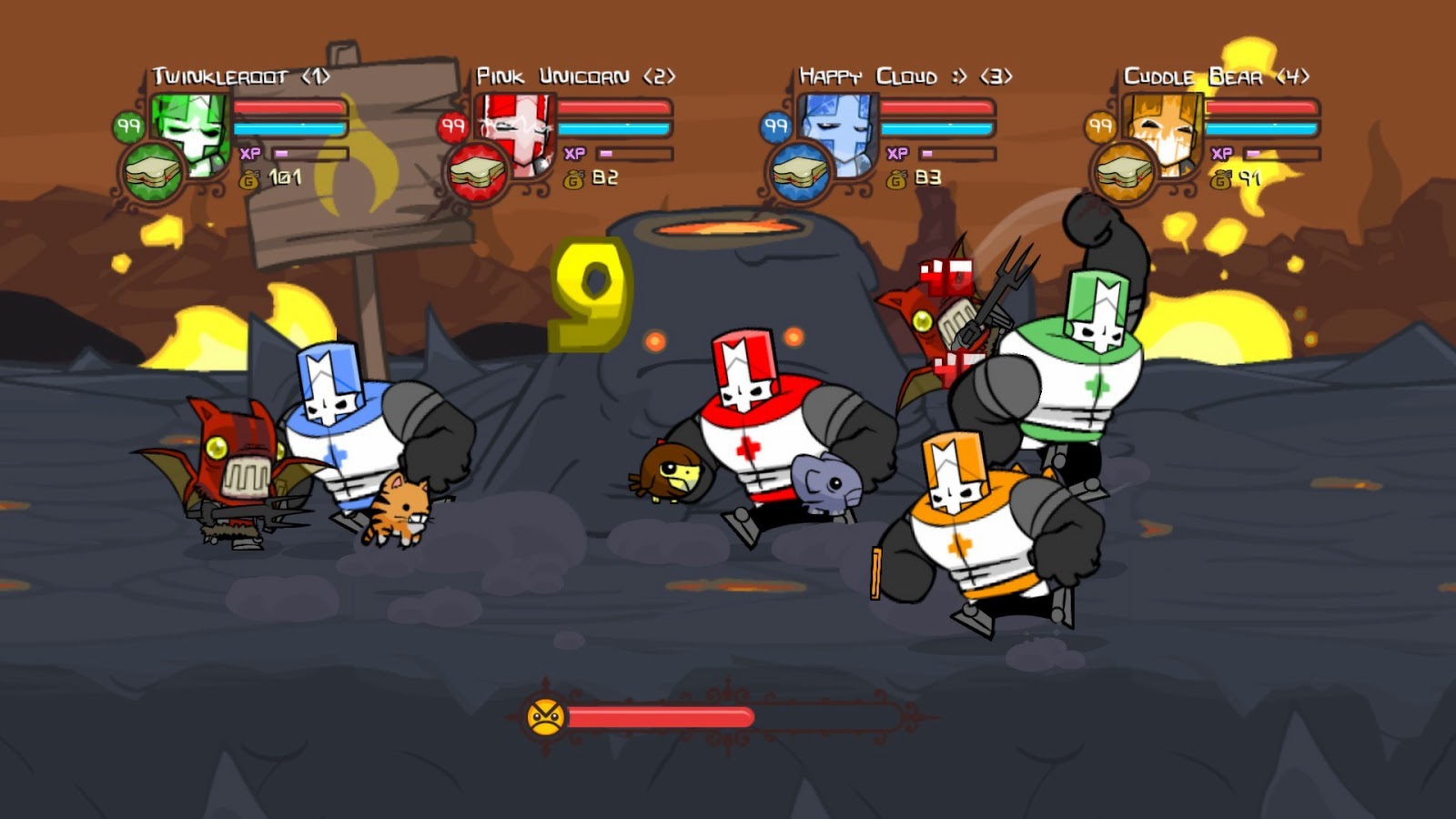 Casal Gamer: #01 - Castle Crashers