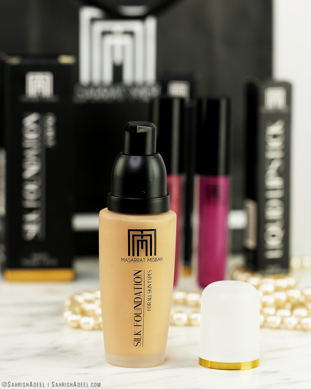 Silk Foundation by Masarrat Misbah - Review & Swatch | Sahrish - Beauty ...