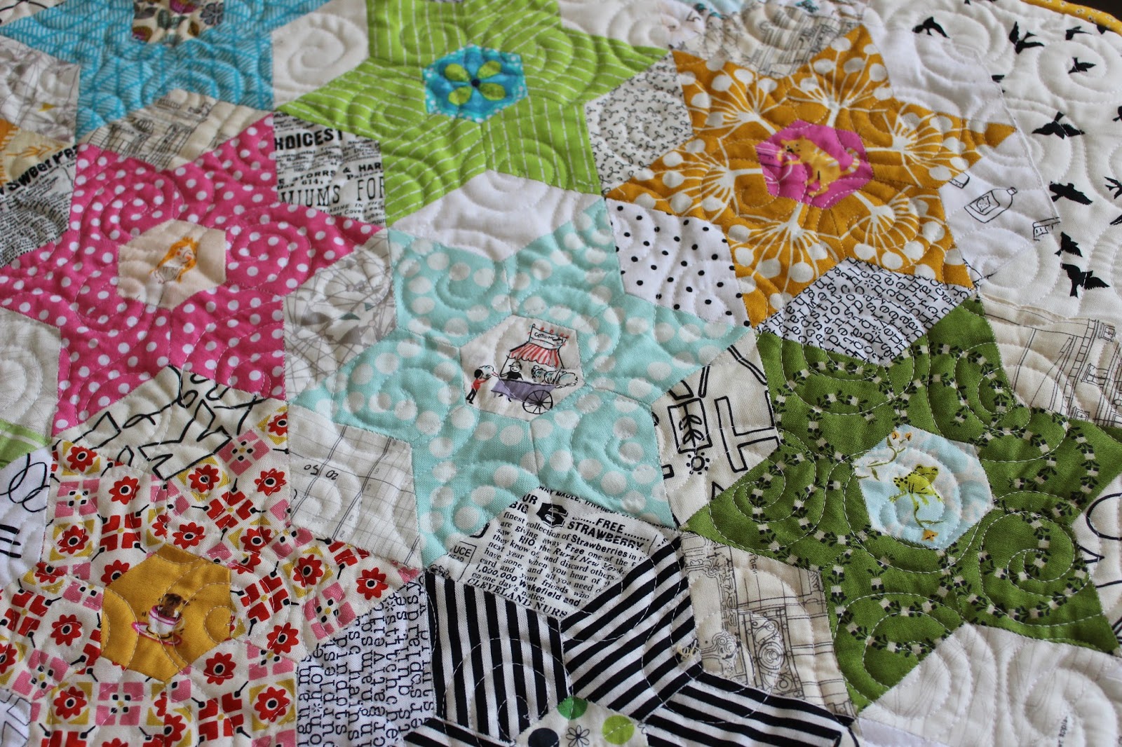 Teaginny Designs: Jewel Stars Quilt