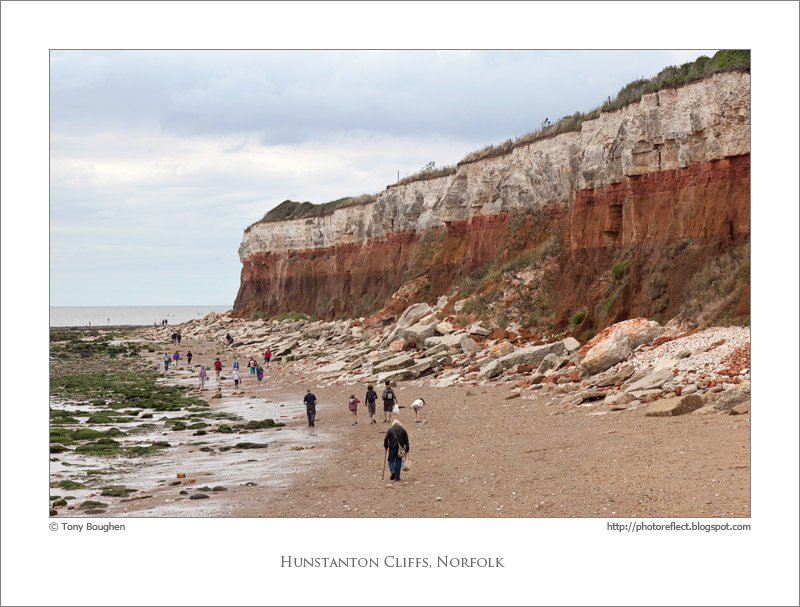 PhotoReflect: Hunstanton's striped cliffs