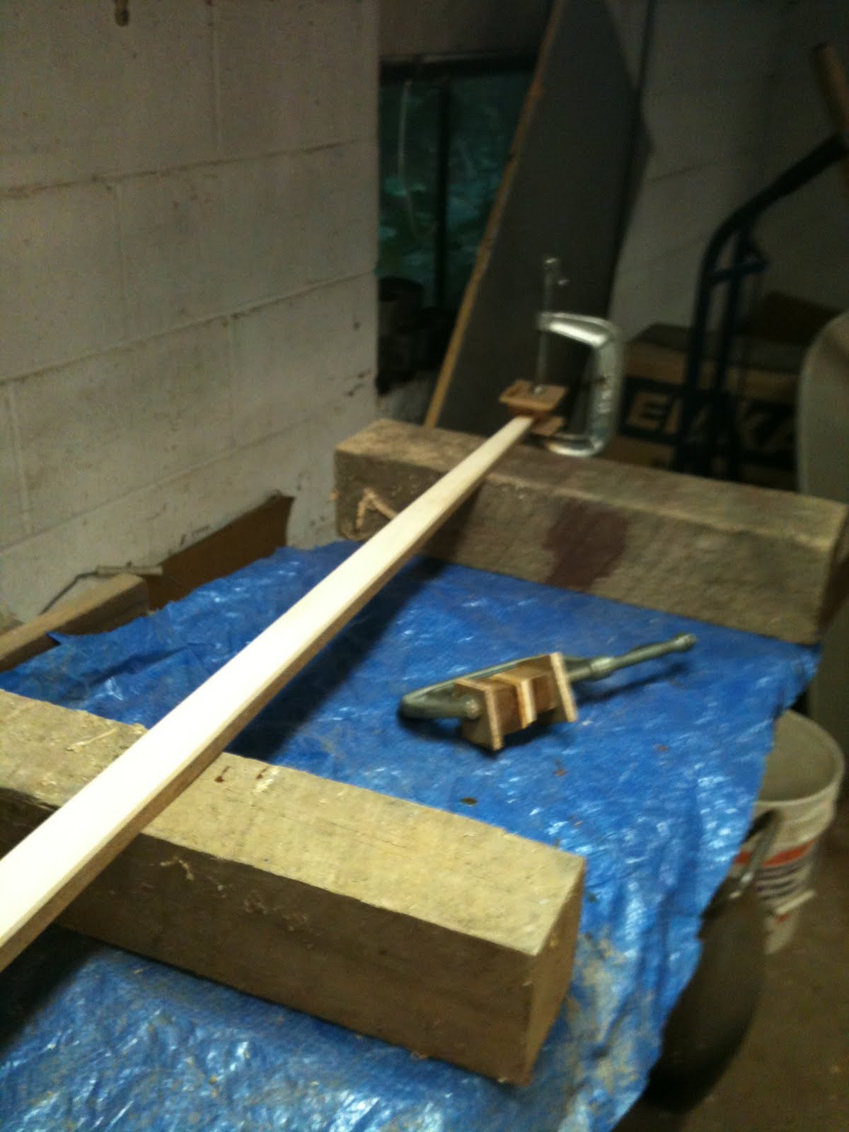 Adventure of the week!: Hickory backed ipe long bow