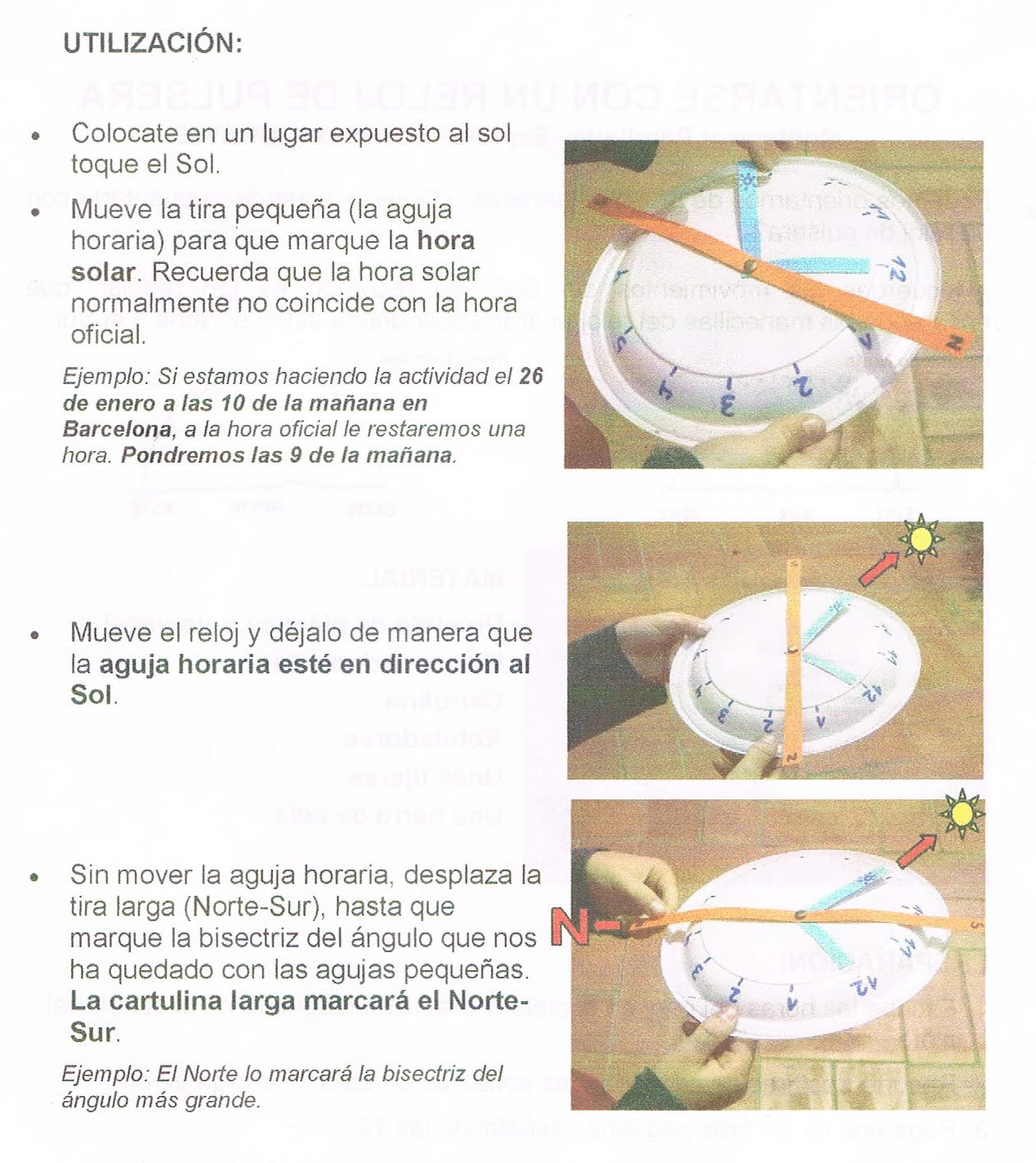 Tercer año A: ¿CÓMO HACER UNA BRÚJULA CASERA?