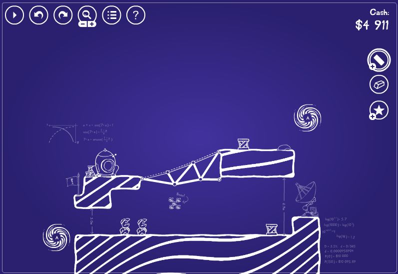 Game Walkthroughs (Oyun Çözümleri): Cargo Bridge 2 Walkthrough (The Moon)