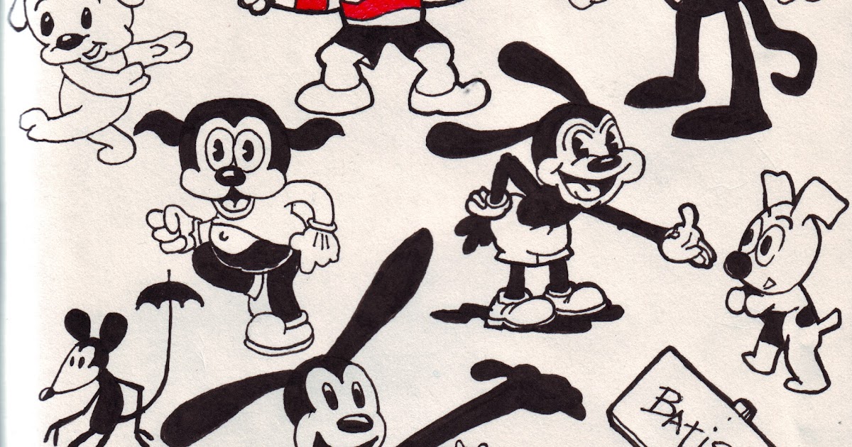 THE OPPOSITE MACHINE: Early Animation Characters