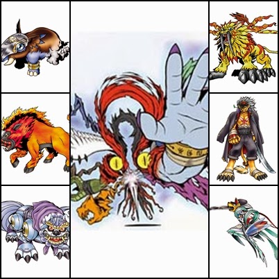 [Linhas Evolutivas] Bakumon from Khaosmon ~ MEU×DIGIMON