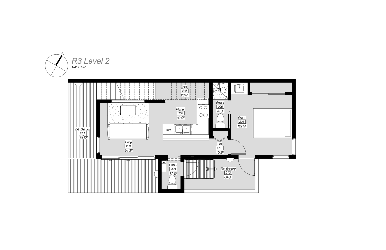800 sq ft Prefab Modular Home in Ocean Beach, San Diego, California ...