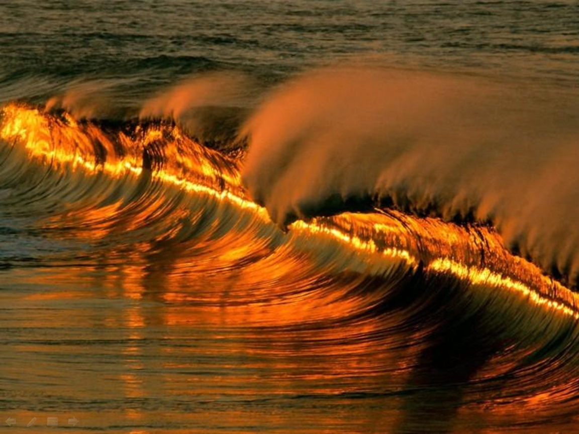 http galeriadearteferroviariablogspot.com/es: Olas doradas puesta de ...