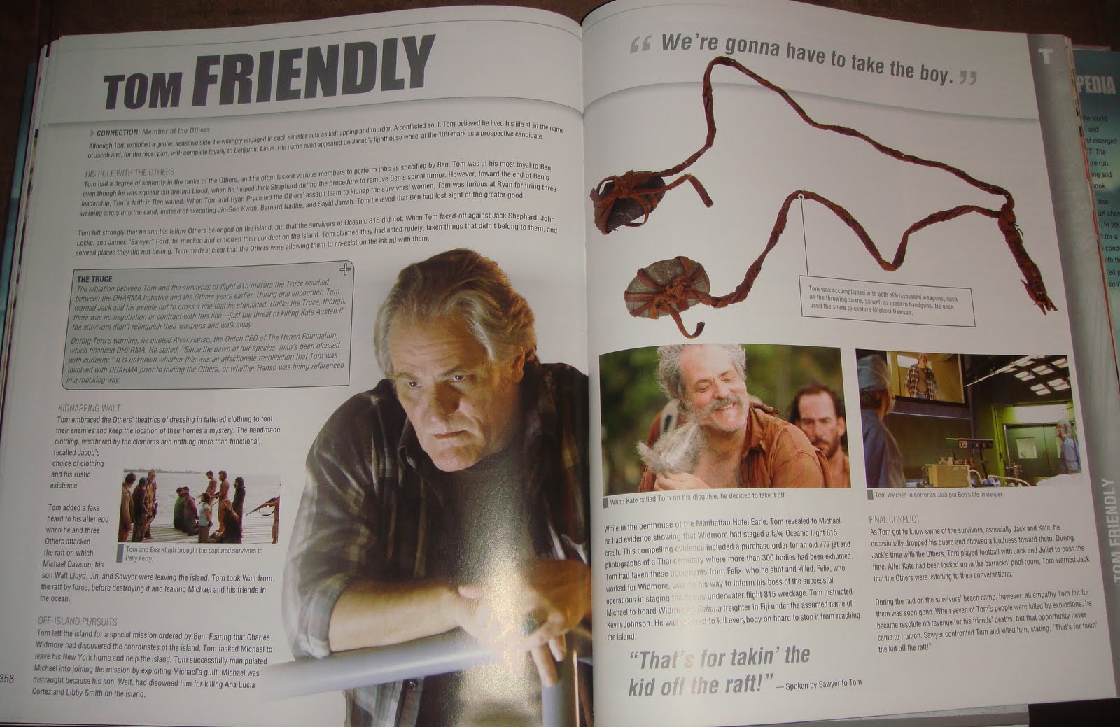 My Journey Through The LOST Encyclopedia: Tom Friendly