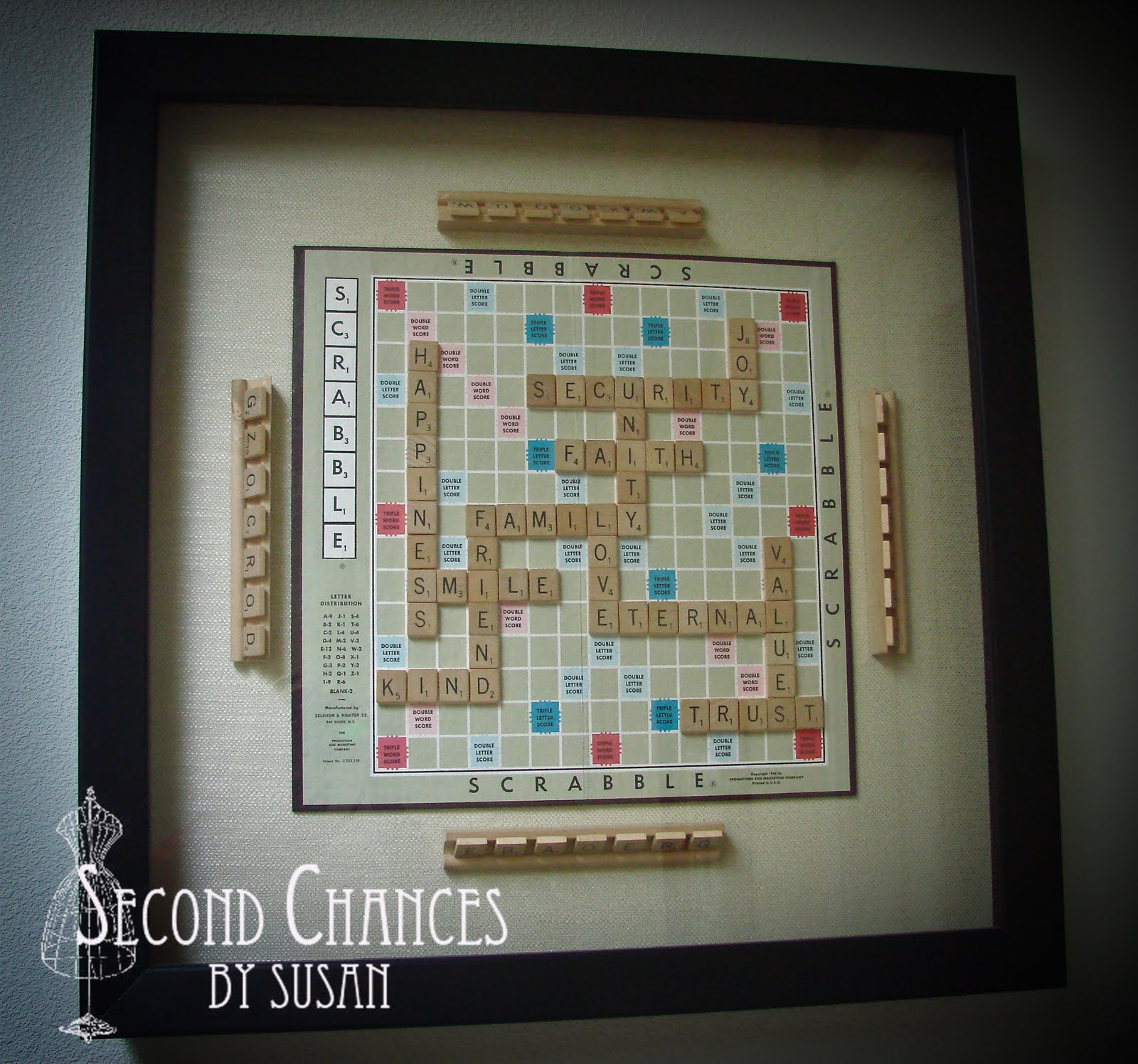 Second Chances by Susan: Vintage Board Game Shadow Boxes