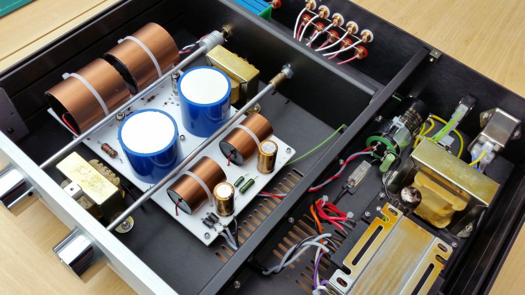 sjs electroacoustics: SJS Arcadia Model 7 Line Pre-amplifier