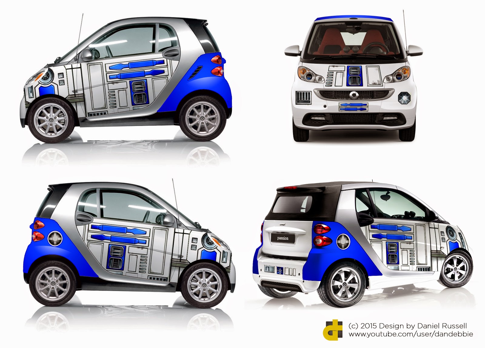 Club Dooku: Smart Car with R2D2 Skin