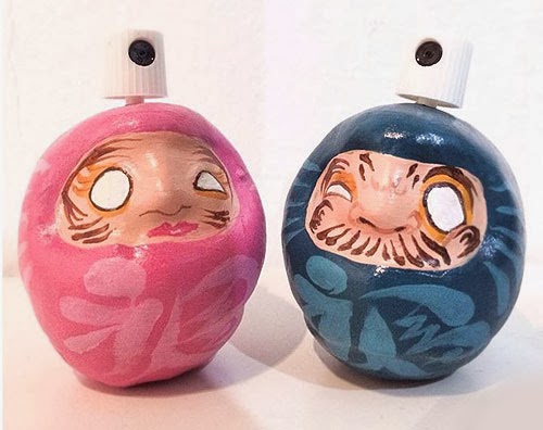 Custom-Feature: Daruma Dolls by Ink & Clog
