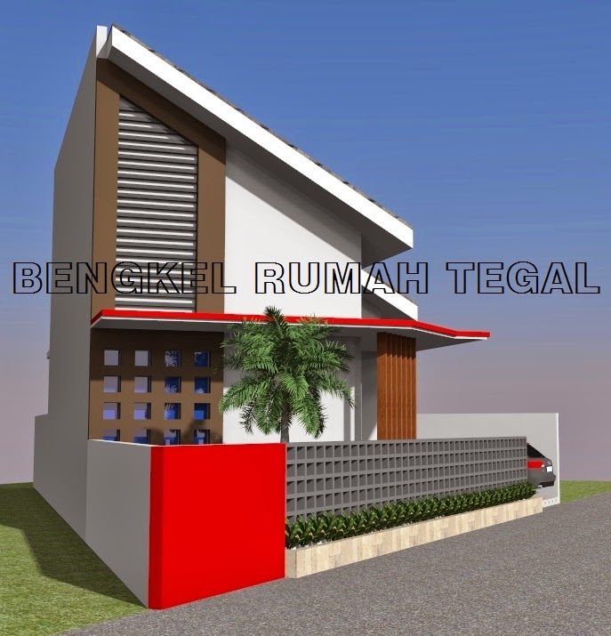Bengkel Rumah Tegal: RUMAH DI LAHAN SEGITIGA
