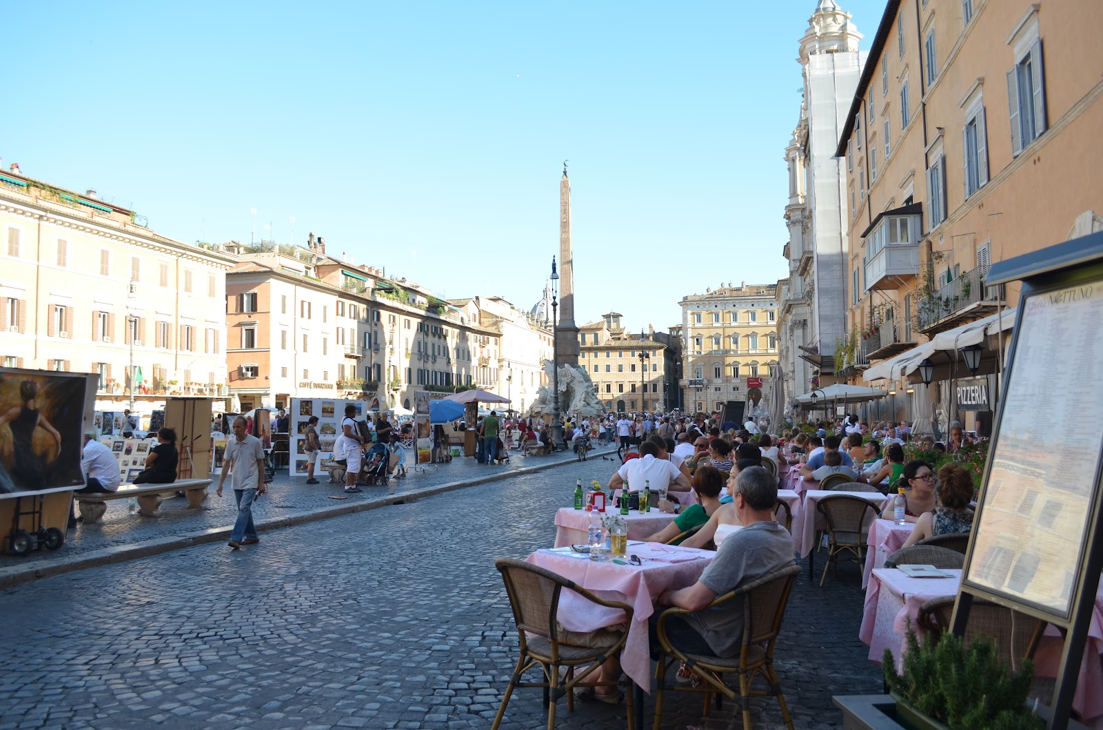 The traveling foodie: Piazza Navona, Rome