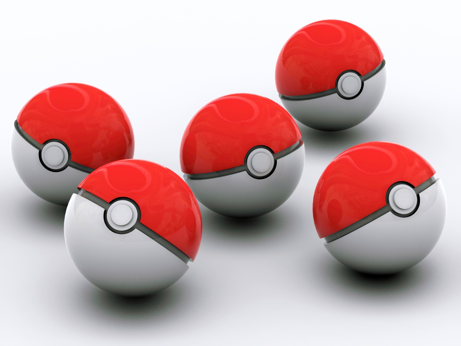 HD Pokeballs 3D Wallpaper-High Definition Wallpapers Stock