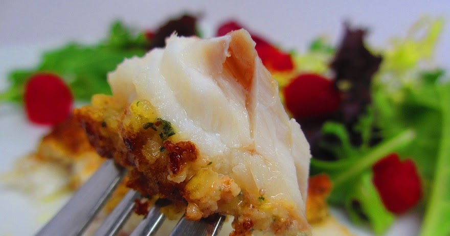 Walnut-Crusted Cod with Lemon and Herbs