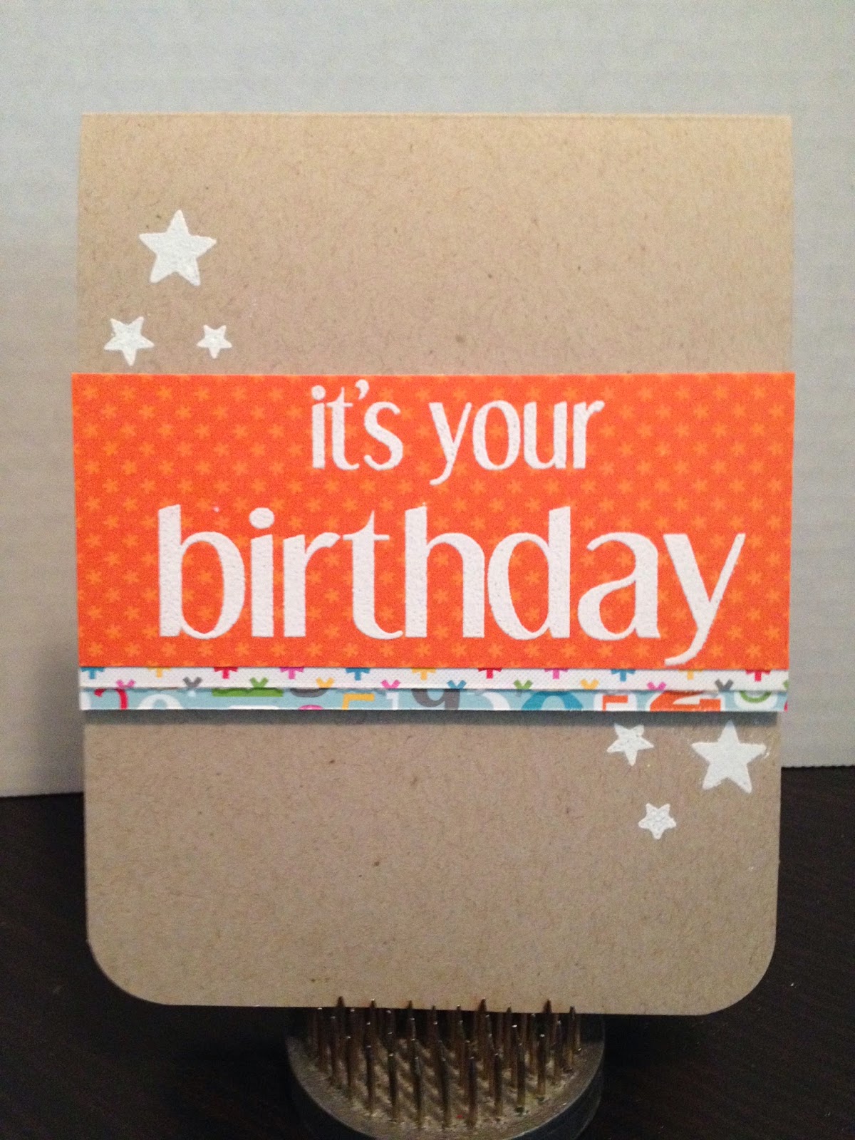 Crafty Life of Twokidsmom: Clean and Simple Birthday Cards