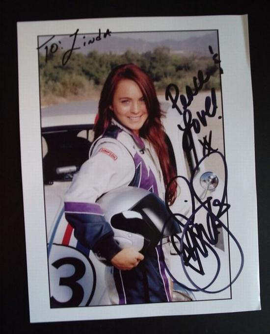 ♥ Beauty And The Best ♥: ღ - Famous Celebrity Autographs - ღ