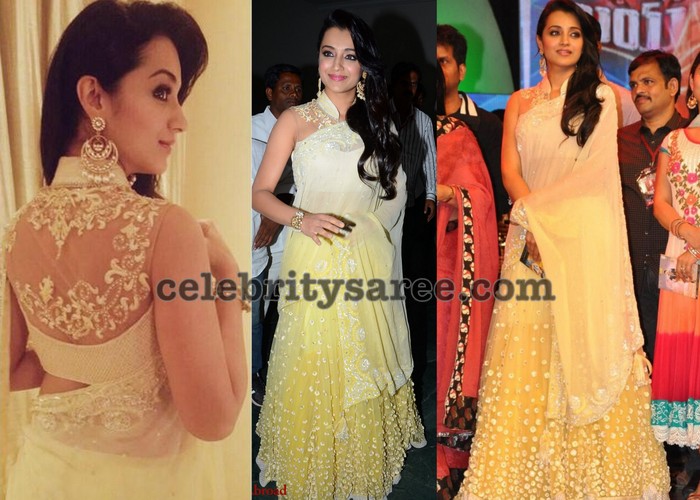 Trisha Designer Half Saree - Saree Blouse Patterns