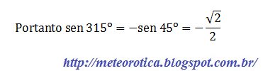 M.E.T.E.O.R.O.T.I.C.A: Exercícios resolvidos sobre valores de seno ...