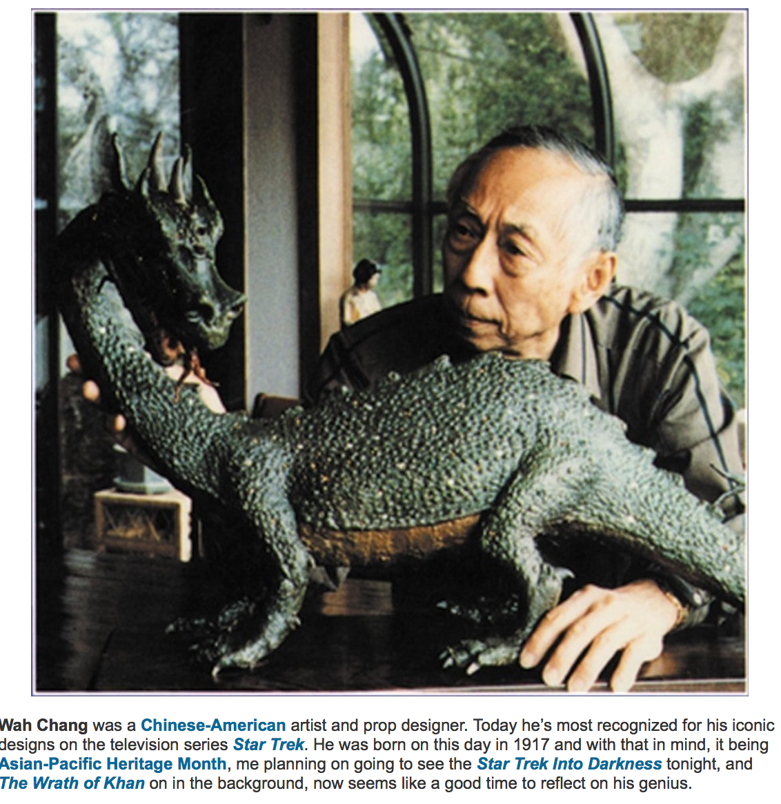 Turtle Learning: MAY IS ASIAN AMERICAN HERITAGE MONTH - WAH MING CHANG