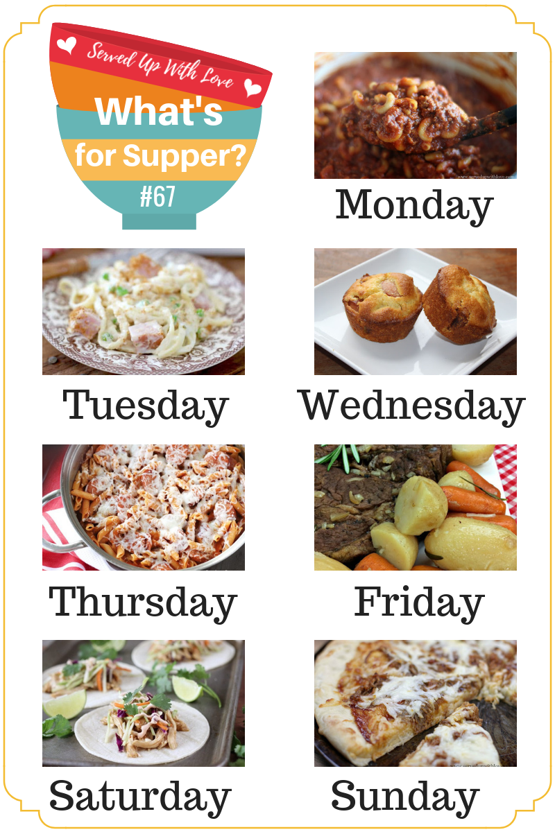 Slow Cooker Roast Beef at What's for Supper Sunday #67 | Served Up With ...