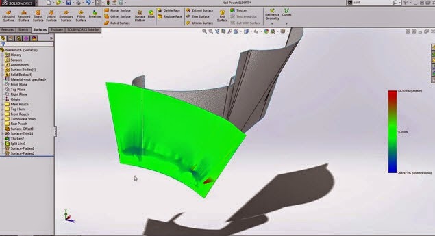 How to Use Flatten Surface Feature in SOLIDWORKS 2015 - SolidWorks Share