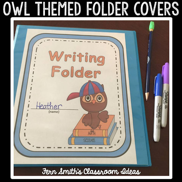 Help Organize Your Classroom with Owl Themed Classroom Daily Work ...
