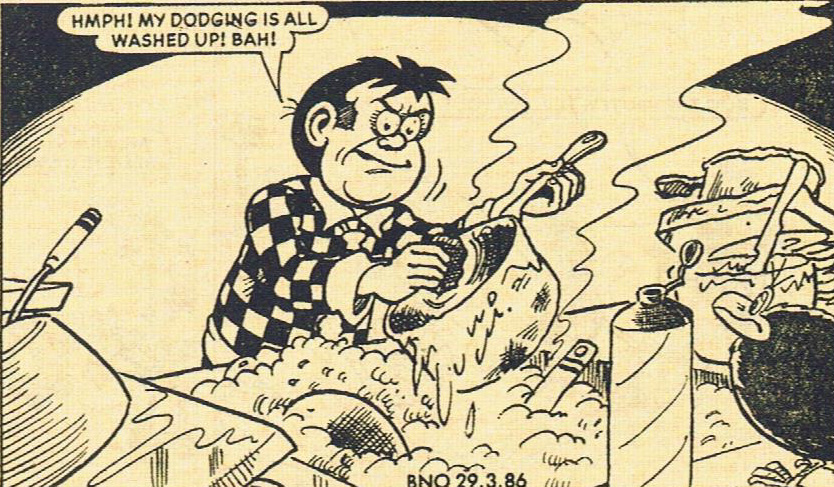 The Slipper: The Beano #2280: Living in the 80s with a killing joke