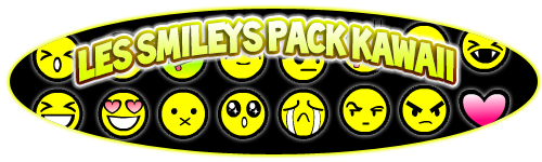 Reality Of BBL: Les smiley's Pack Kawaii