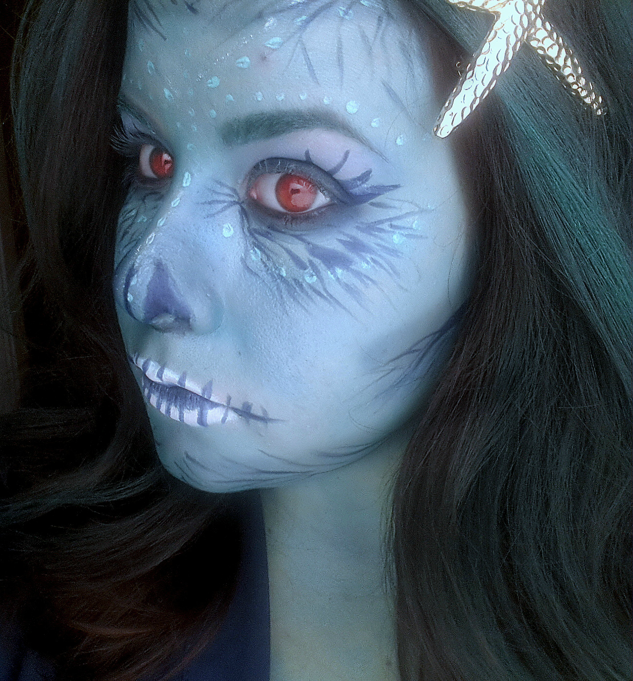 Beautysaur: Zombie Mermaid (Halloween Inspiration)