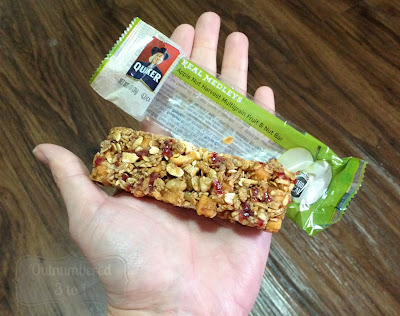 Quaker Oats Real Medley Bars Review + Giveaway - Outnumbered 3 to 1