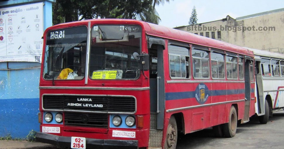 SLTB buses - ශ්‍රී ලංගම බස්: Lanka Ashok Leyland Viking bus from SLTB ...