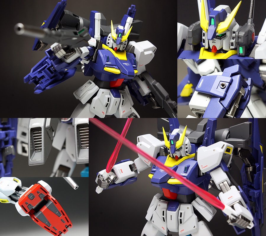 GUNDAM GUY: HG 1/144 Build Gundam Mk-II & HG 1/144 Build Booster Mk-II ...