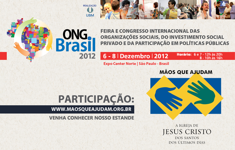 ONG Brasil 2012 - Programas Mãos que Ajudam e Ajuda Humanitária ...
