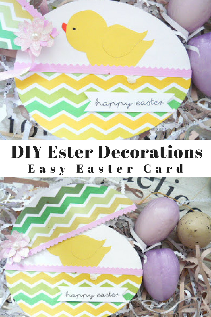 Easter Ideas - Easy Easter Egg Cards DIY | Home Chic Club: Easter Ideas ...