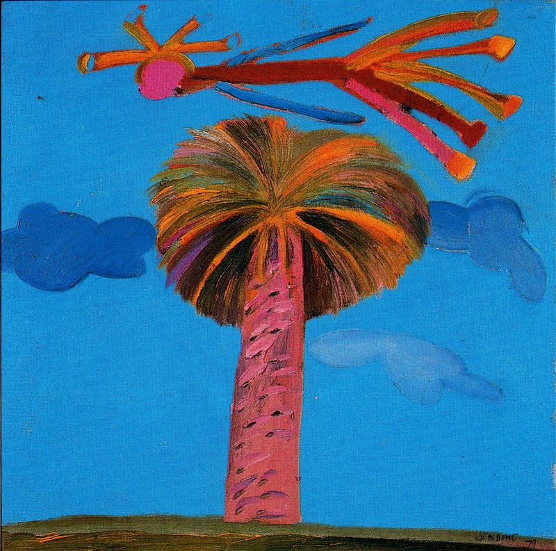 Painting of Ken Done artist, Ken Done paintings