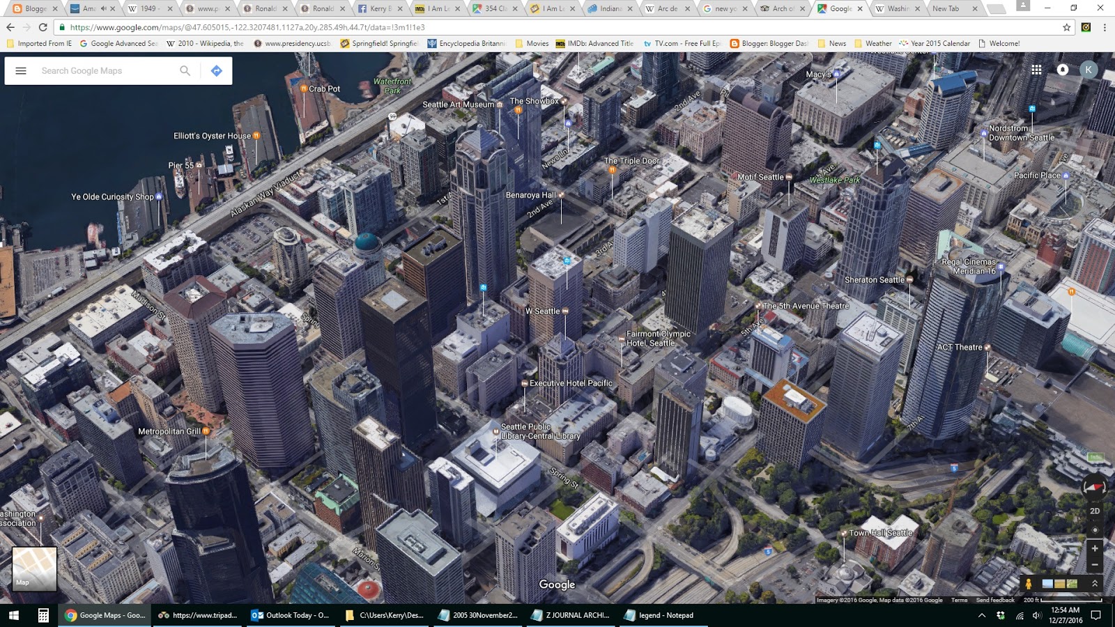 Number 878: The Farthest Man From Home: Seattle