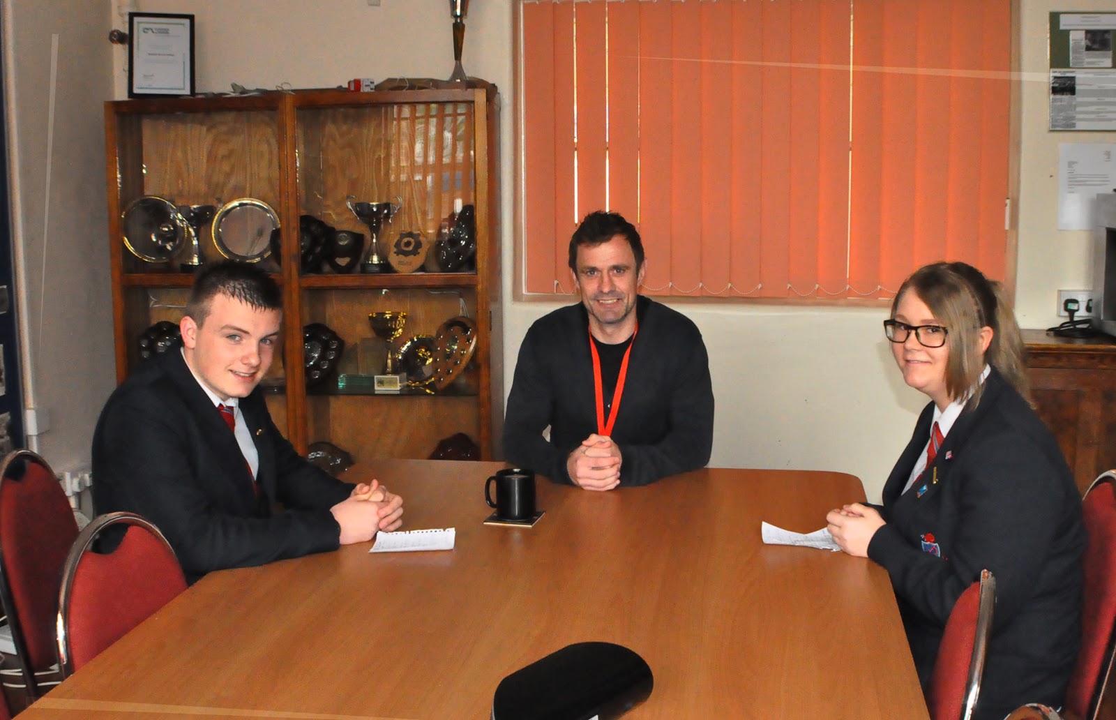 Olympic Dream Project: Haydock High School interview Steve Prescott MBE