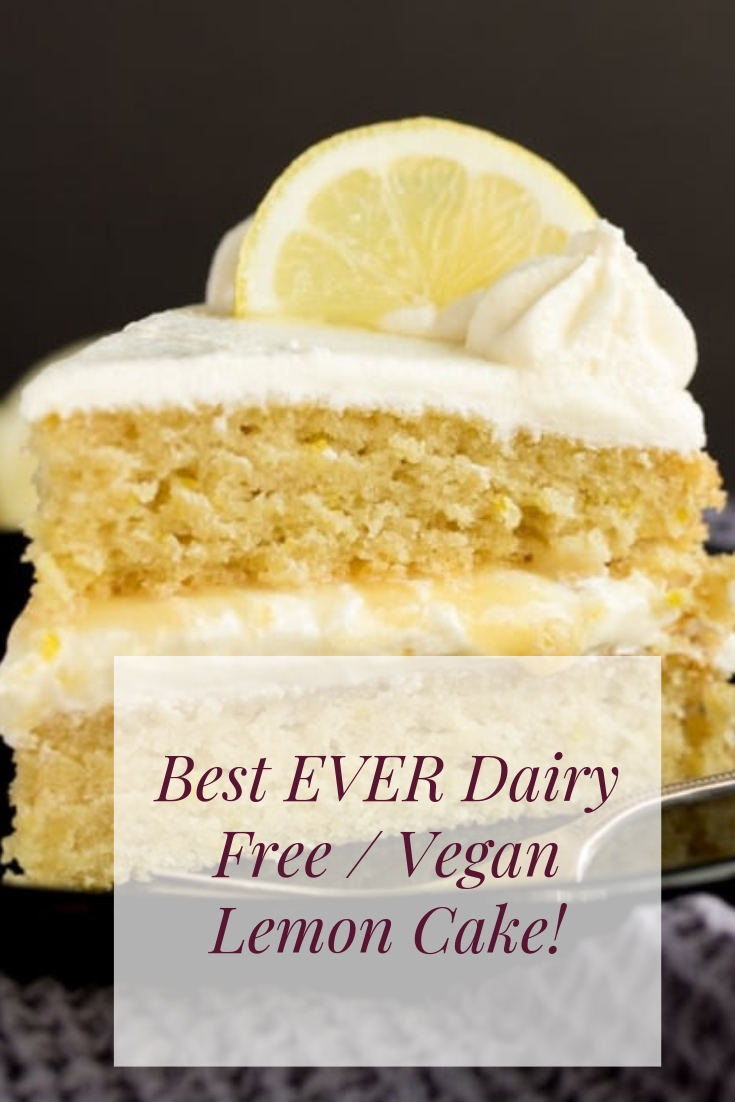 Best EVER Dairy Free / Vegan Lemon Cake - Best Recipest