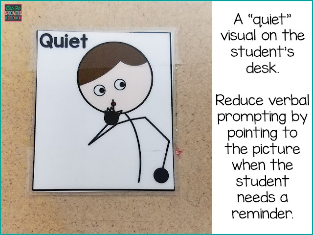 Using Visuals To Reduce Prompt Dependency · Mrs. P's Specialties
