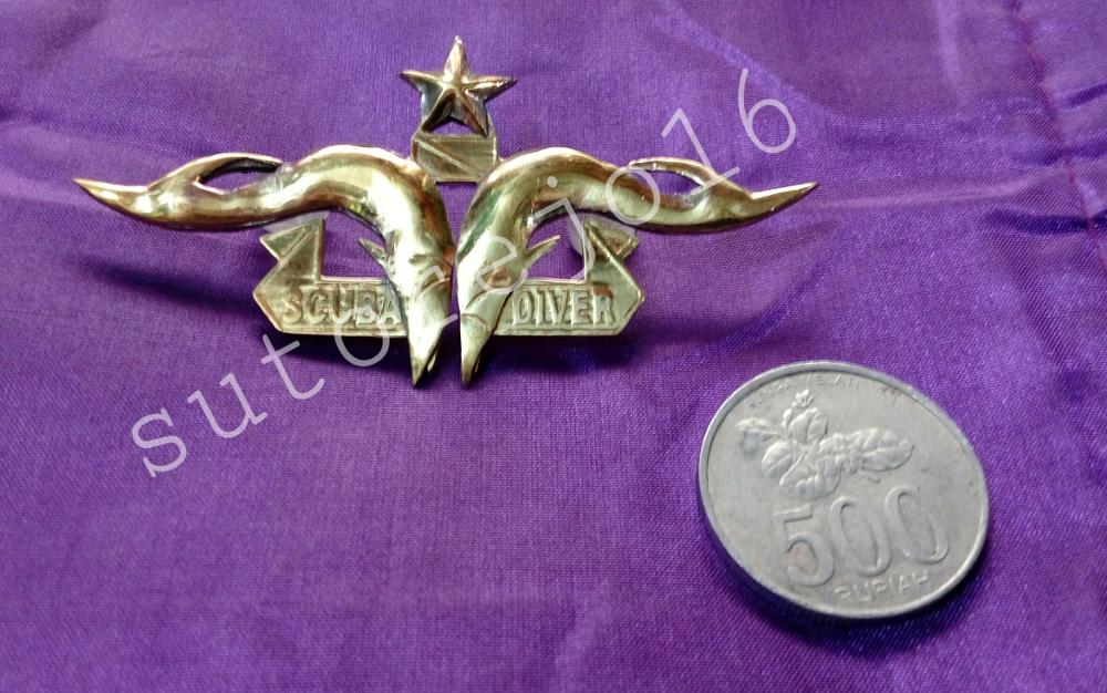 atribut dan aksesoris tni polri: pin brevet wings tni polri