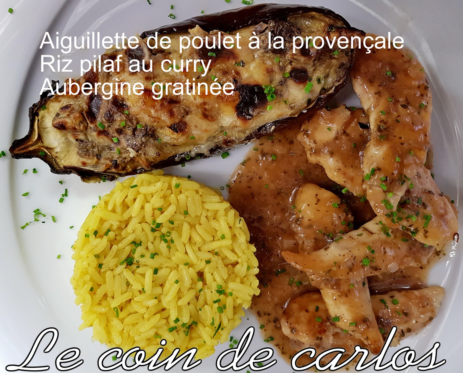 Le coin de Carlos: Riz pilaf au curry