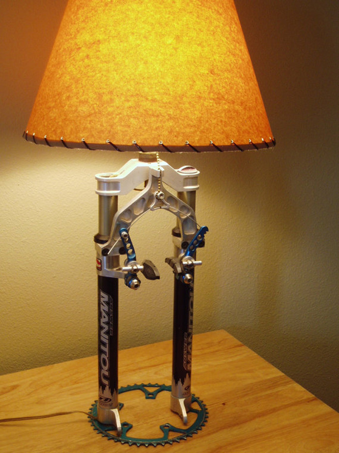 Recycled Old Bicycles into an Art - Recycling Center