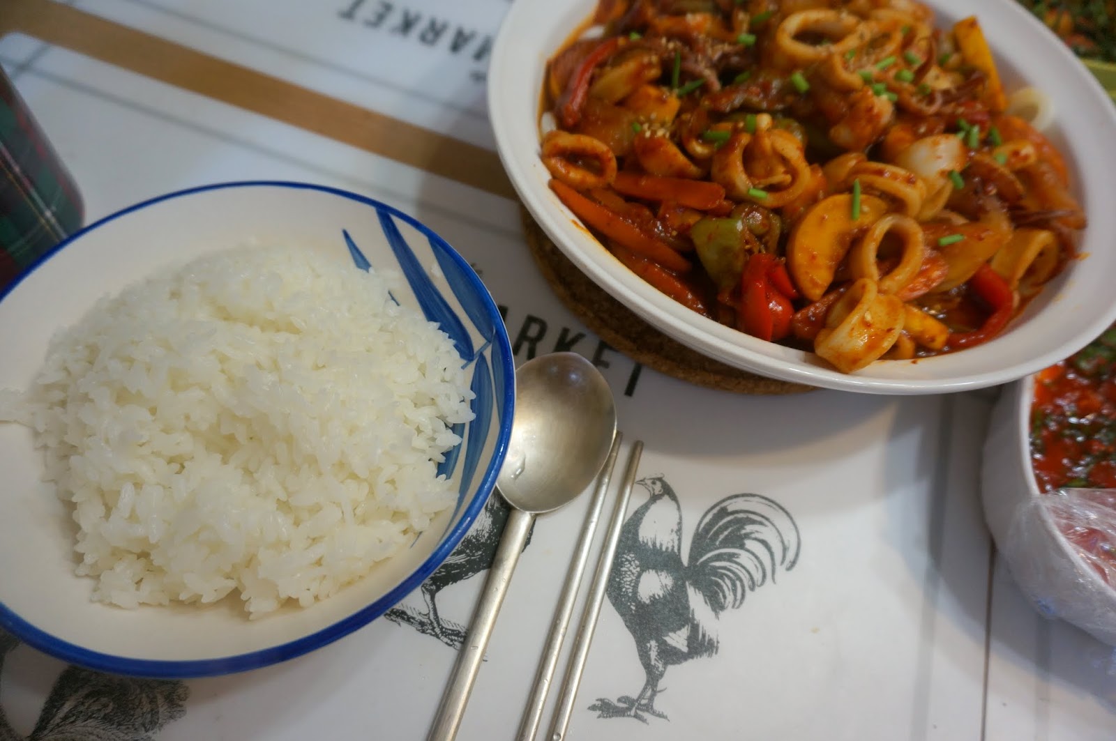 What I Ate: Ojinguh Bokkeum